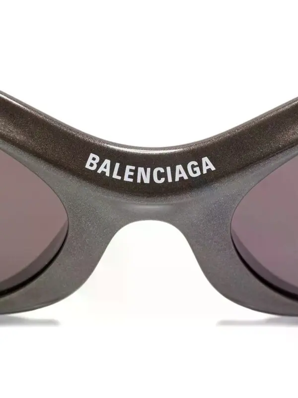 Balenciaga Dynamo Wrap Sunglasses - Grey