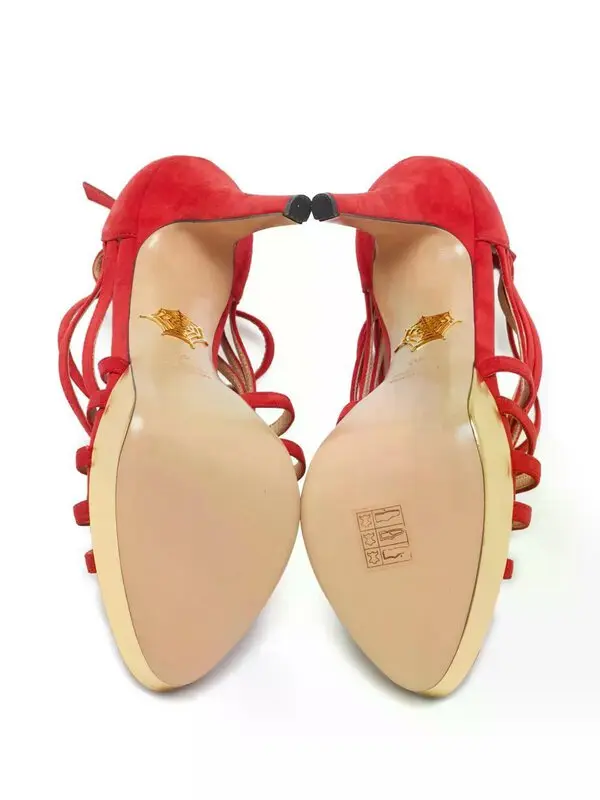 CHARLOTTE OLYMPIA Strappy Platform Stiletto Heels