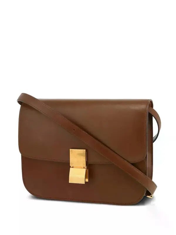 Celine Classic Box Shoulder Bag - Brown