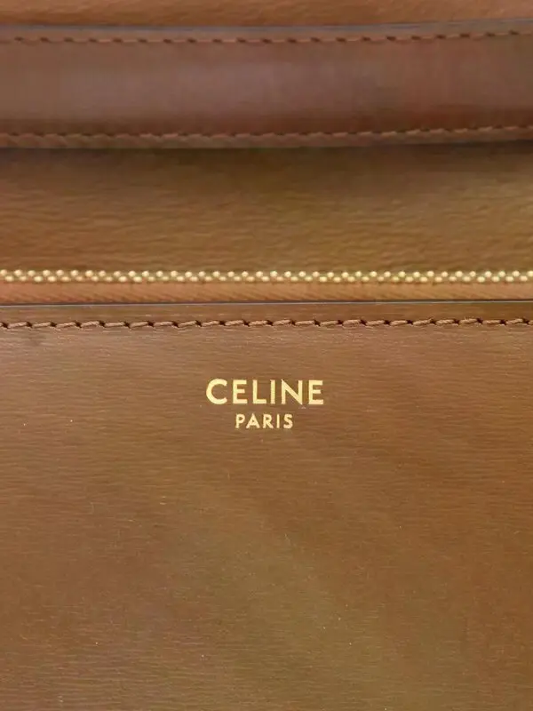 Celine Classic Box Shoulder Bag - Brown