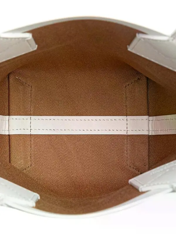 Burberry Mini House Check London Tote Satchel - Brown