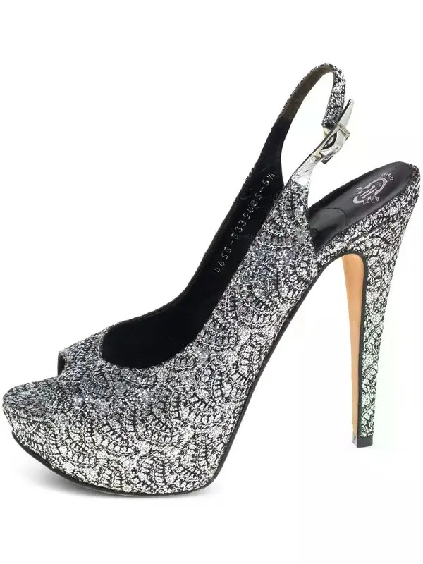 GINA Leather Heeled Sandals