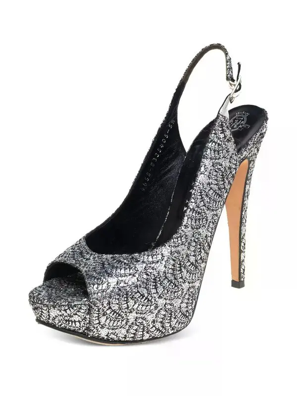 GINA Leather Heeled Sandals