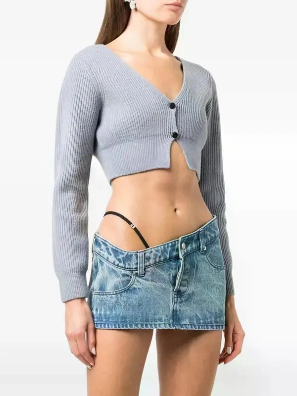 ALEXANDER WANG Ribbed Cardigan