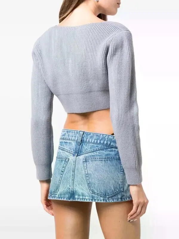 ALEXANDER WANG Ribbed Cardigan