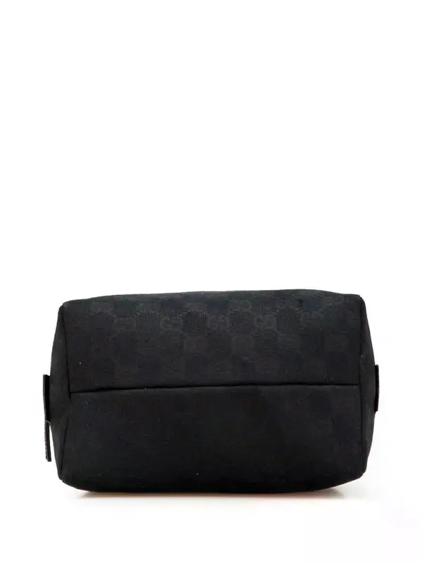 Gucci Gg Canvas Handbag - Black