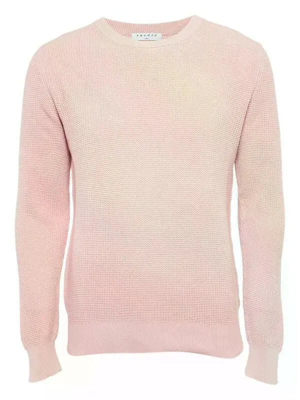 Sandro Cotton Knit Sweater