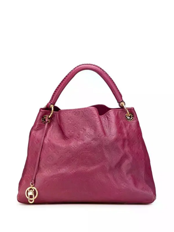 LOUIS VUITTON Monogram Empreinte Artsy Mm Hobo Bag - Red