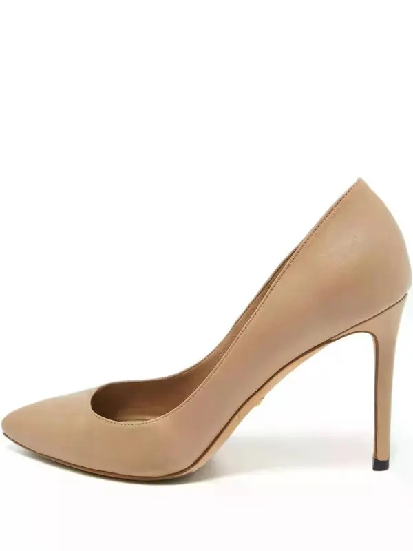 Gucci 100mm Leather Pumps