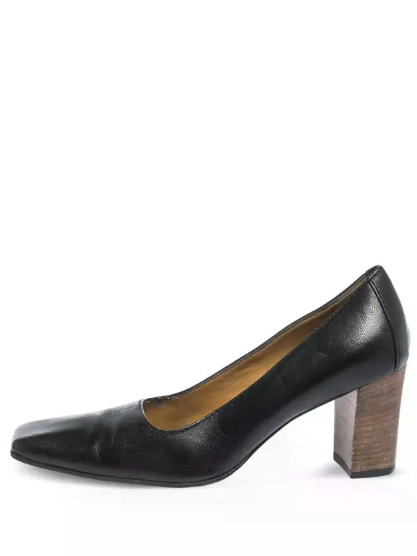 Gucci 70mm Square-toe Block-heel Pumps