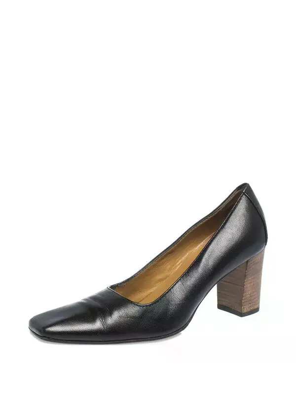 Gucci 70mm Square-toe Block-heel Pumps