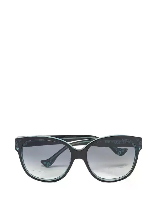 Kenzo Floral-detail Sunglasses - Blue