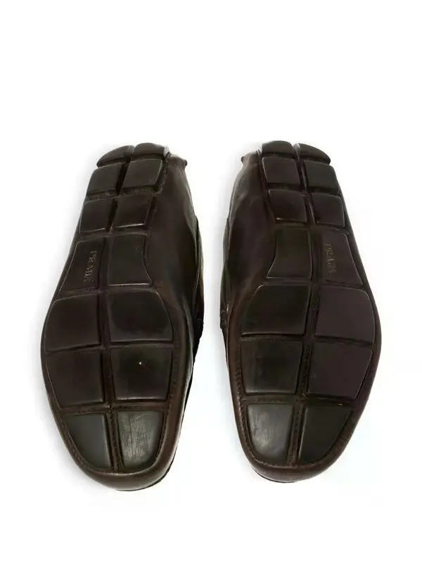 Prada Logo-lettering Loafers