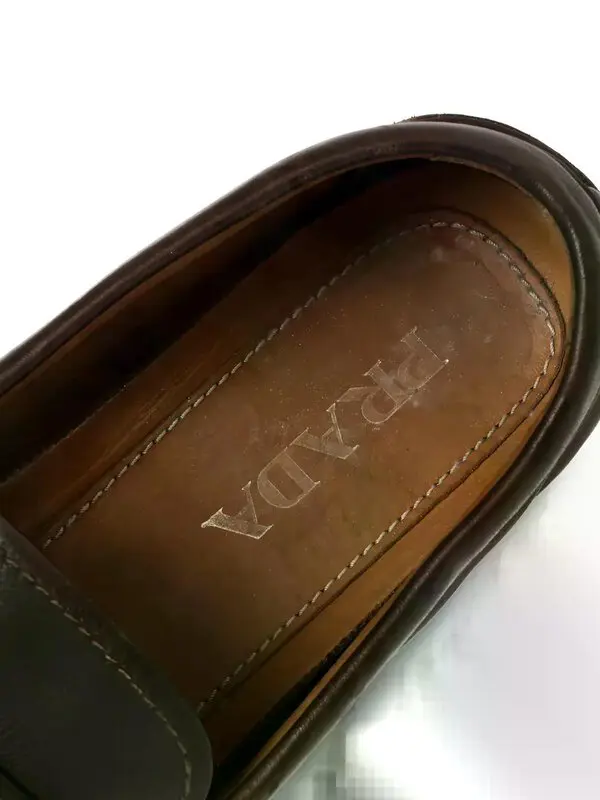 Prada Logo-lettering Loafers