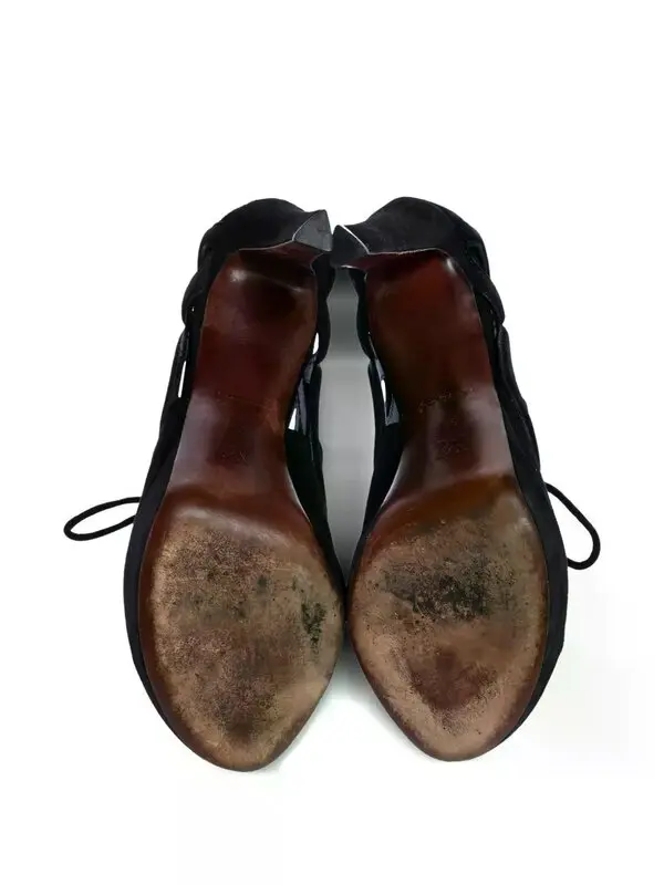 LOUIS VUITTON 120mm Monogram-cut Out Sandals