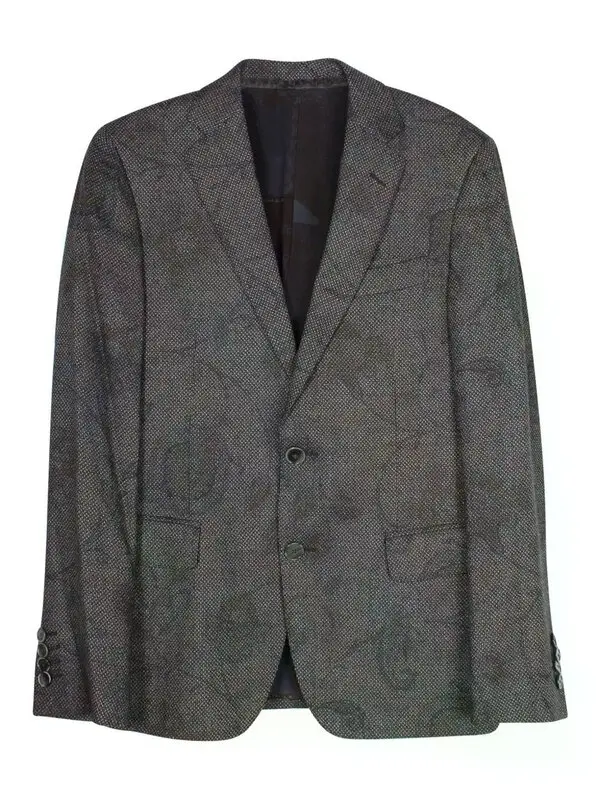 Etro Floral Jacquard Suit