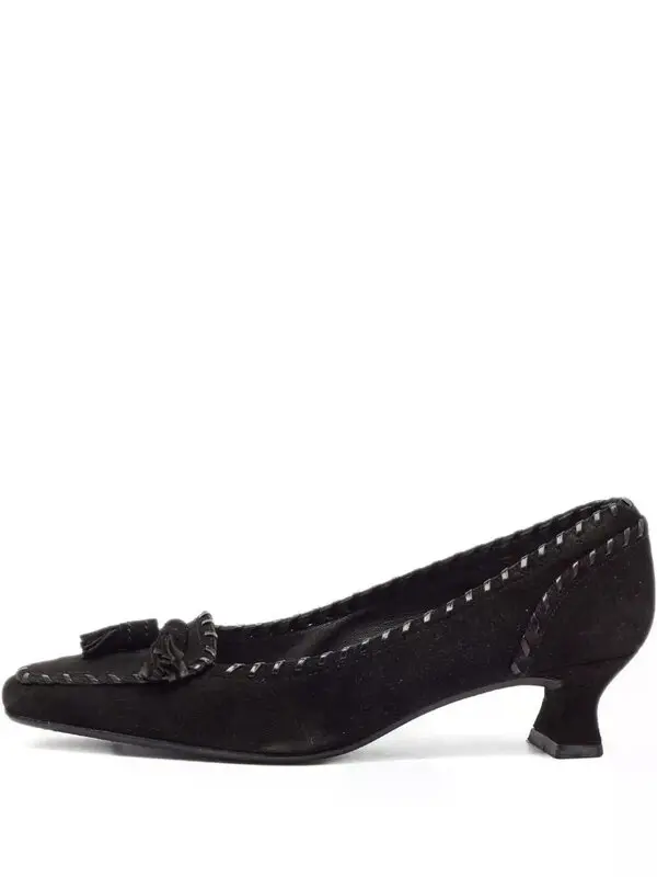 STUART WEITZMAN 50mm Suede Leather Pumps