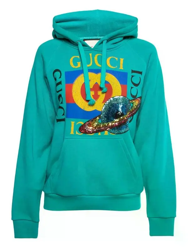 Gucci Sequin-embellished Hoodie