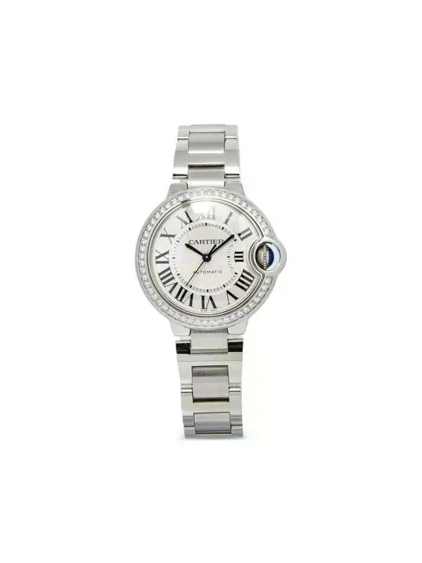 Cartier Ballon Bleu 33mm Timepiece - Silver