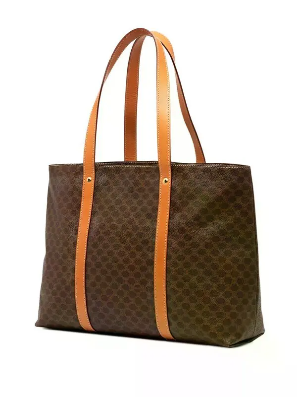 Celine Macadam Coated Canvas Tote Bag