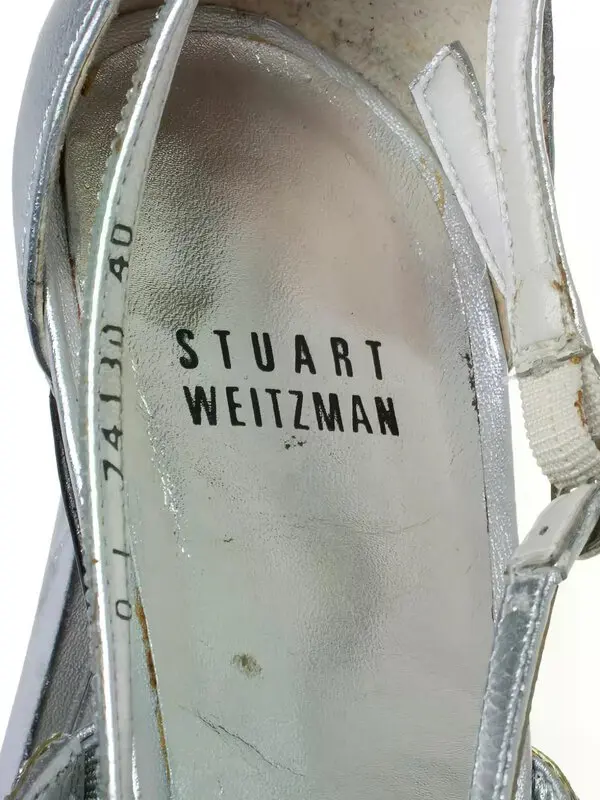 STUART WEITZMAN 100mm Leather Heeled Pumps