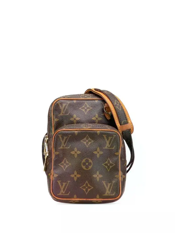 LOUIS VUITTON 1988 Monogram Mini Amazone Crossbody Bag - Brown