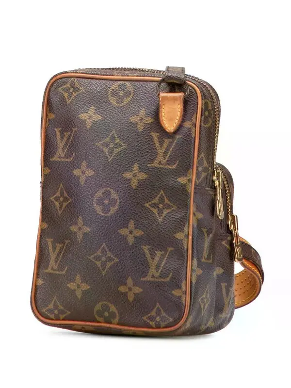 LOUIS VUITTON 1988 Monogram Mini Amazone Crossbody Bag - Brown