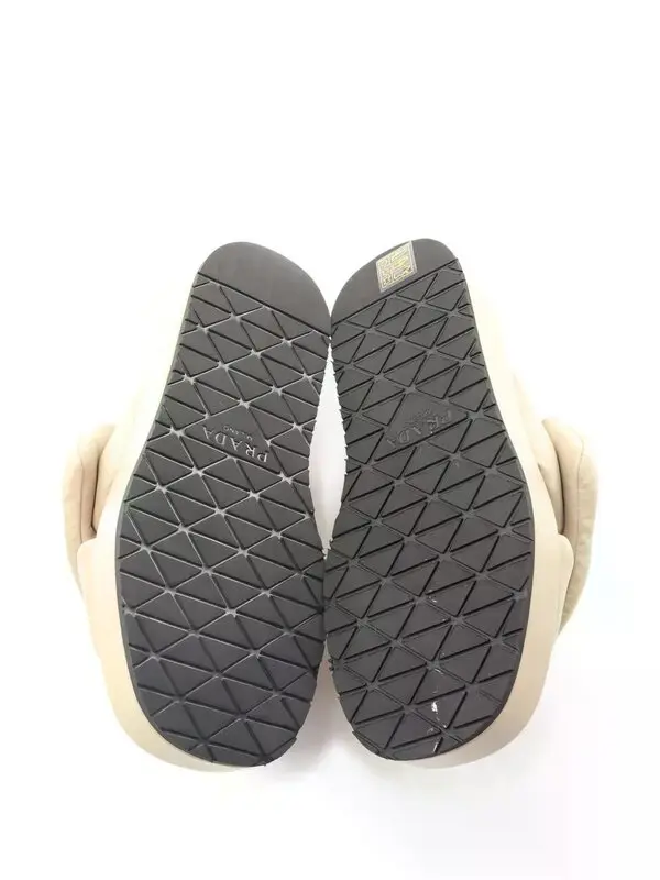 Prada 40mm Padded Platform Sandals