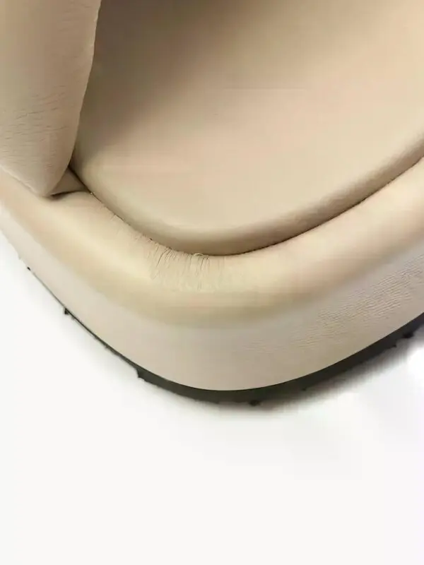 Prada 40mm Padded Platform Sandals