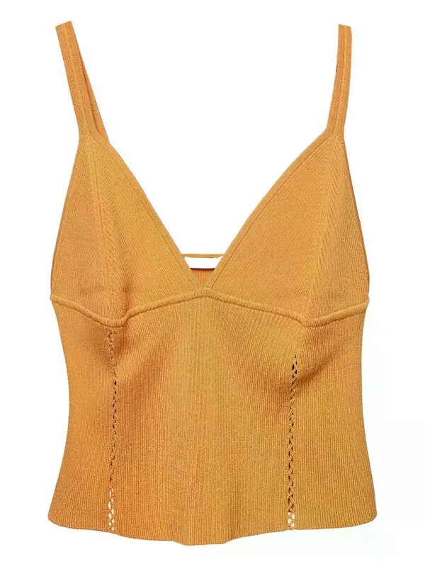Simkhai Ribbed-knit Top