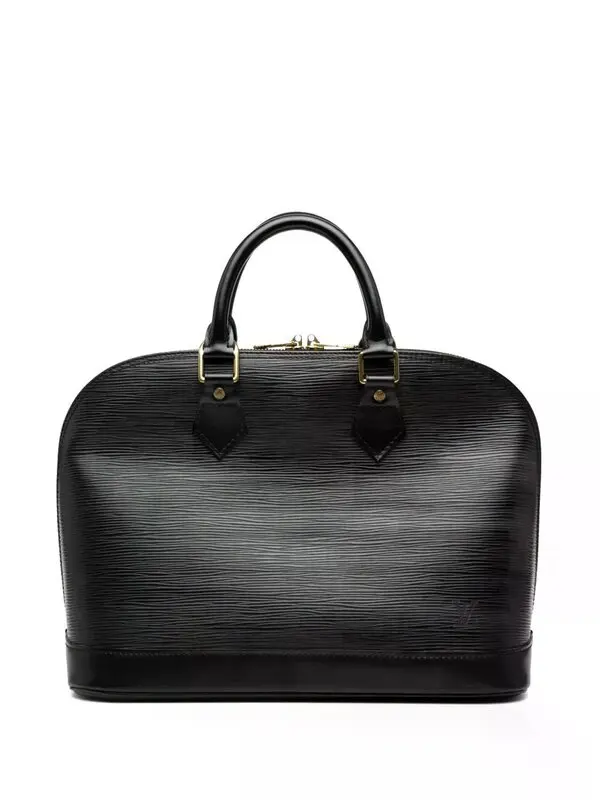 LOUIS VUITTON Epi Alma Pm Handbag - Black