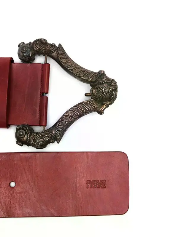 Gianfranco Ferre 2000s Leather Belt
