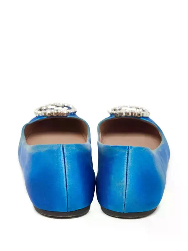 Gucci Interlocking-g Ballet Flats - Blue