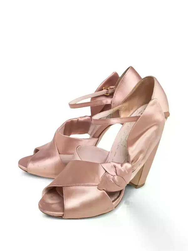 Miu Miu Knotted Detail Sandals