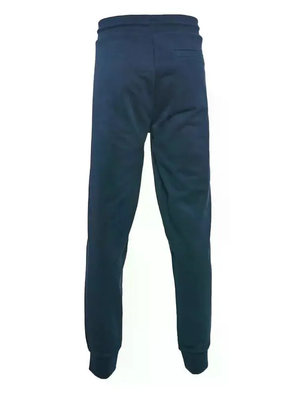 BOSS Cotton Drawstring Trousers - Blue