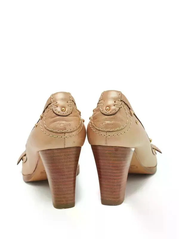 Chloé 110mm Leather Pumps
