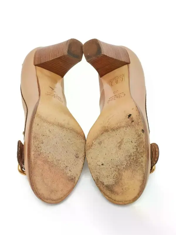 Chloé 110mm Leather Pumps