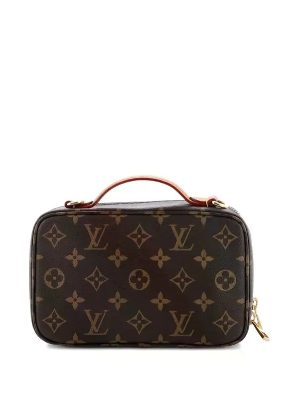 LOUIS VUITTON Utility Monogram Canvas Crossbody Bag - Brown