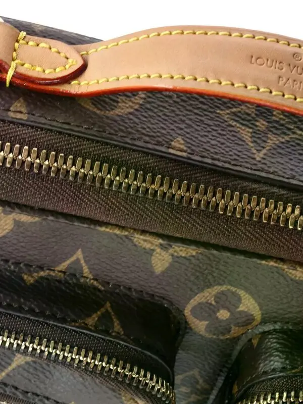 LOUIS VUITTON Utility Monogram Canvas Crossbody Bag - Brown
