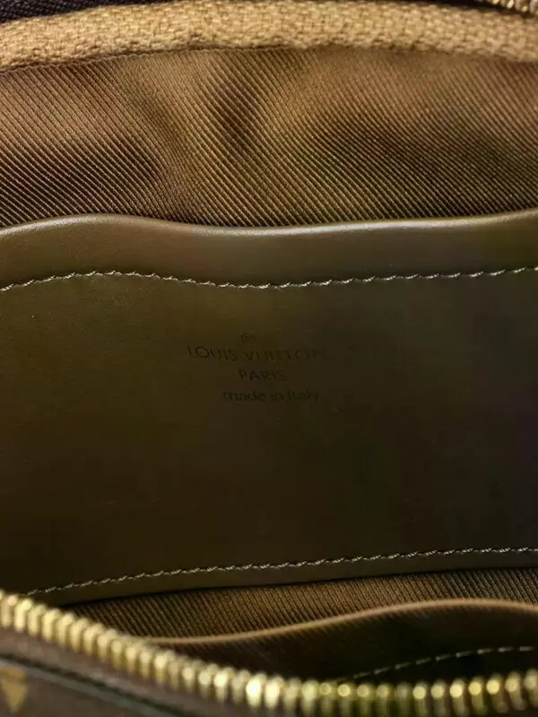 LOUIS VUITTON Utility Monogram Canvas Crossbody Bag - Brown