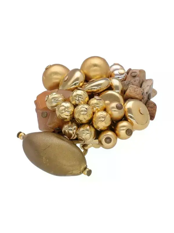 Gianfranco Ferre Beaded Cufflinks