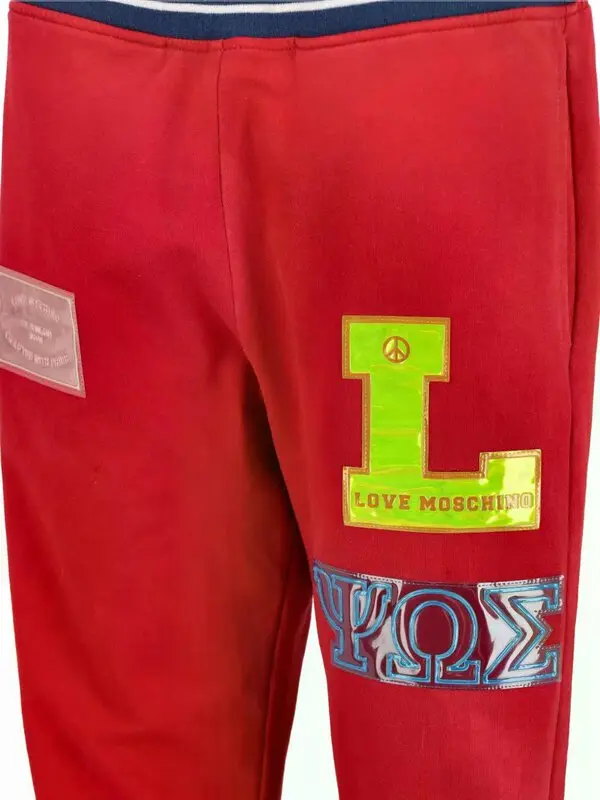 Moschino Logo-patch Track Pants