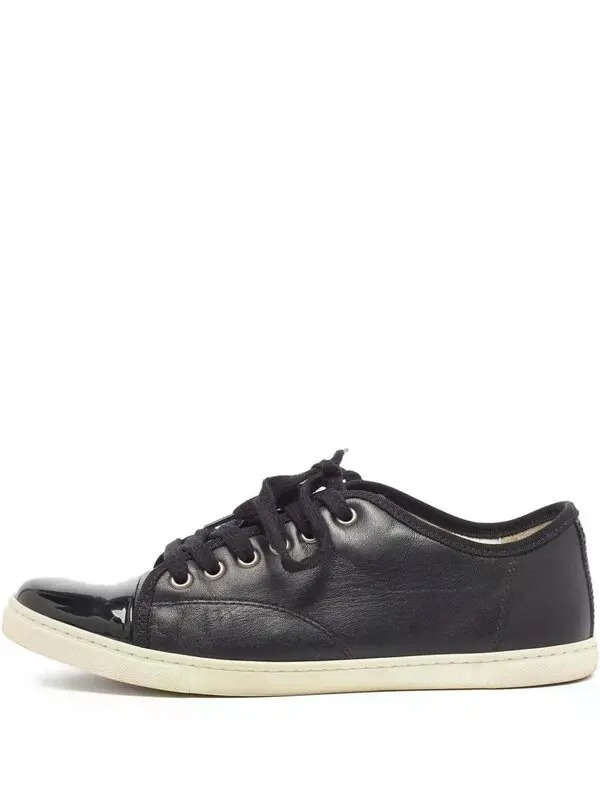 LANVIN Leather Low-top Sneakers