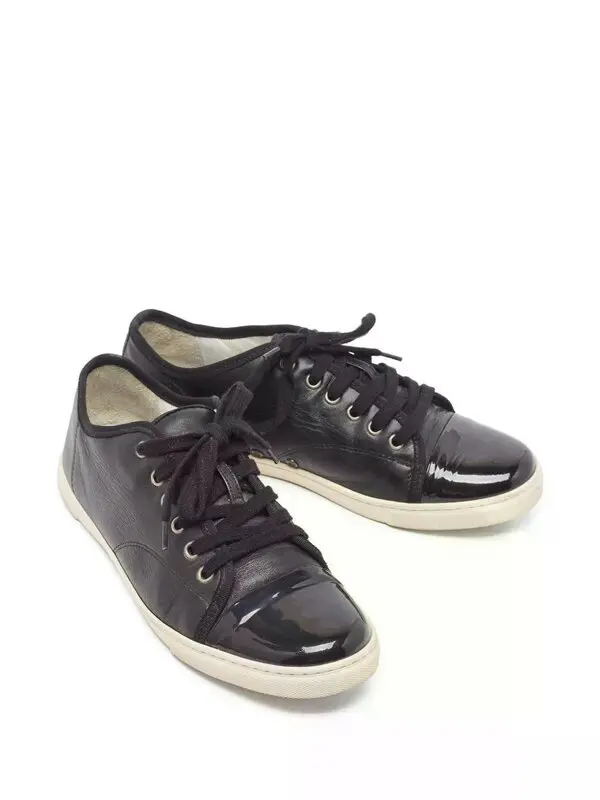 LANVIN Leather Low-top Sneakers