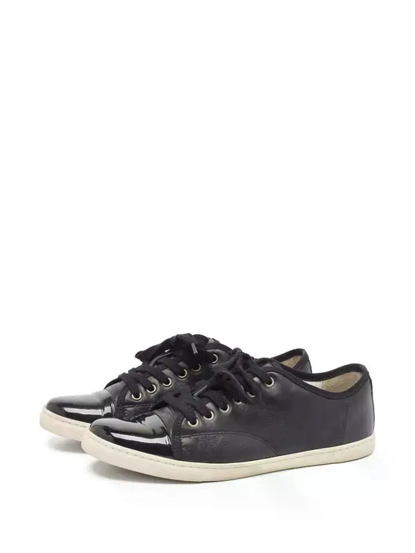 LANVIN Leather Low-top Sneakers
