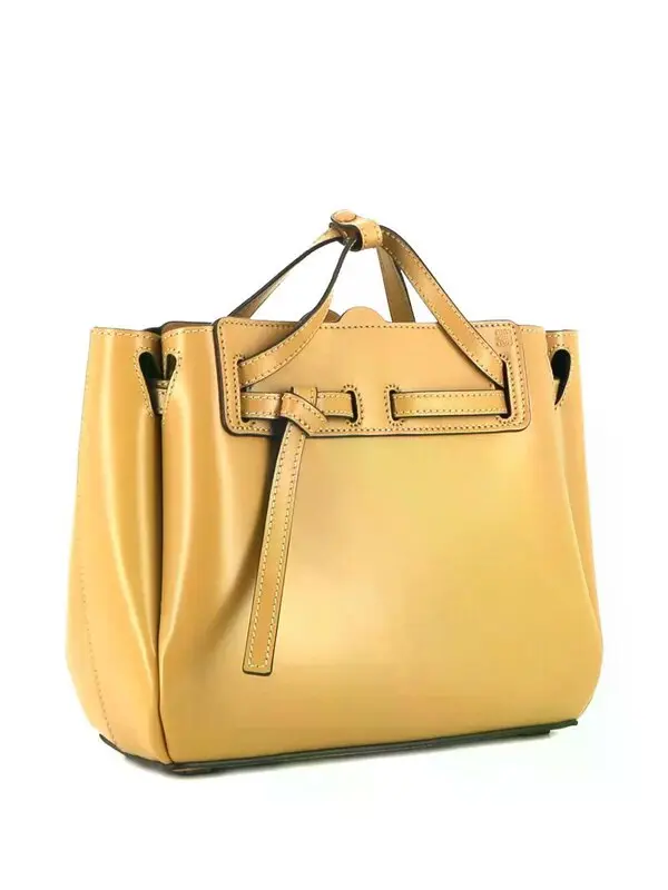 Loewe Mini Lazo Handbag - Neutrals