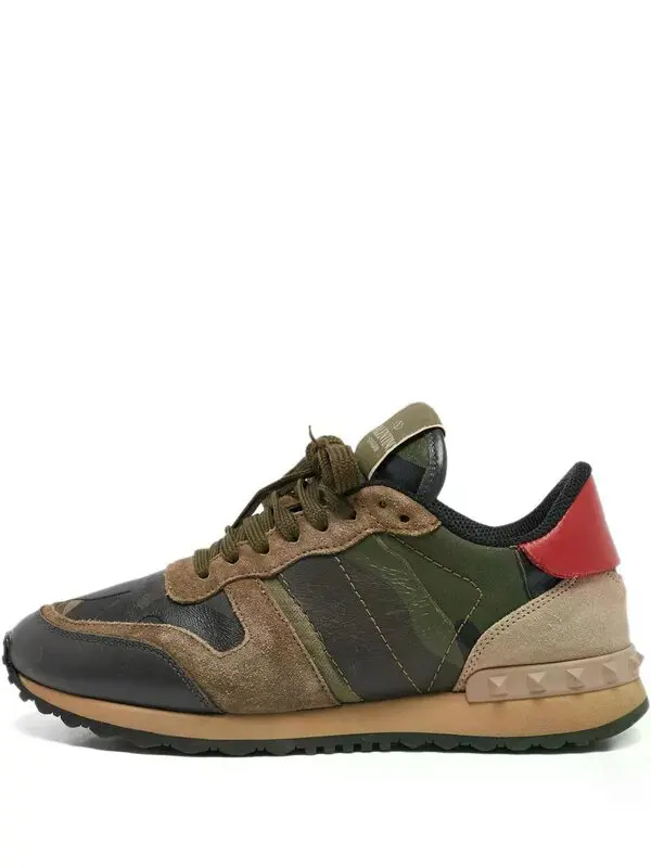 Valentino Garavani Rockrunner Panelled Sneakers