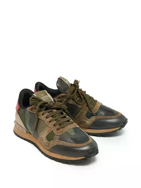 Valentino Garavani Rockrunner Panelled Sneakers
