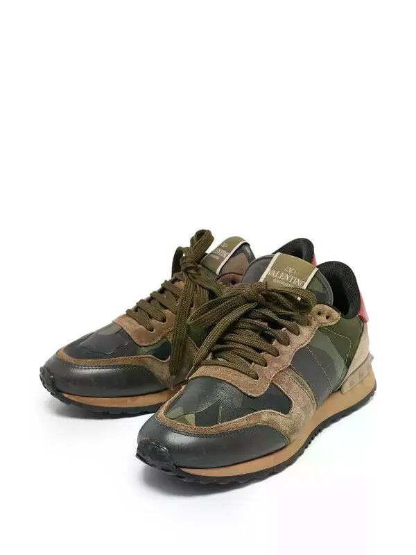 Valentino Garavani Rockrunner Panelled Sneakers