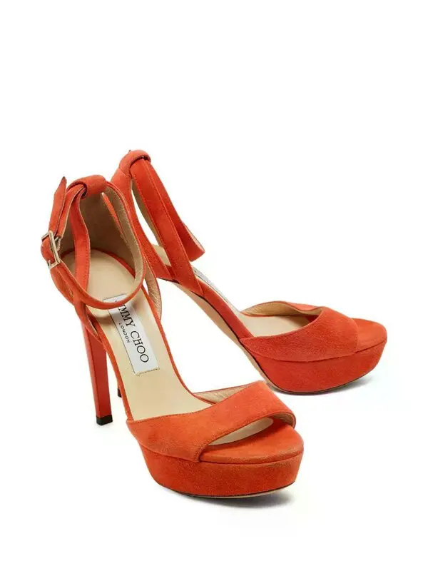 JIMMY CHOO 120mm Suede Sandals